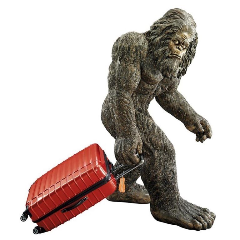 Design Toscano NE110119 45 Inch Life-Size Bigfoot the Giant Yeti Statue ...